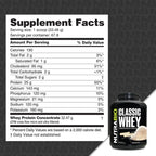 25g protein per serving whey powder