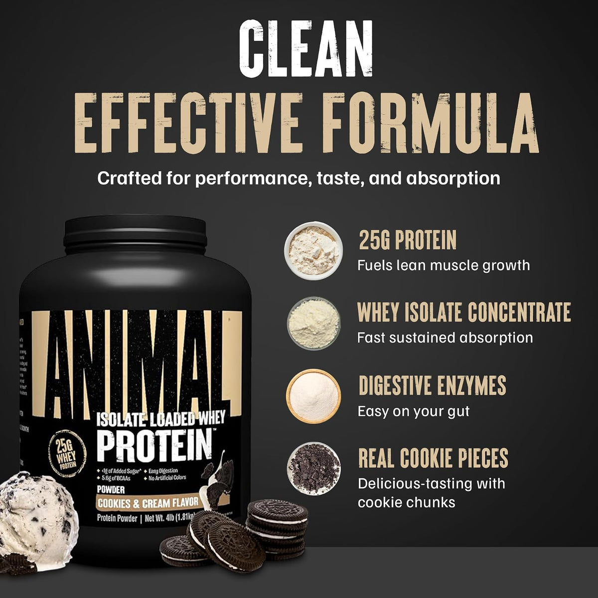 25g protein per serving
