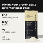 25g whey protein for muscle recovery