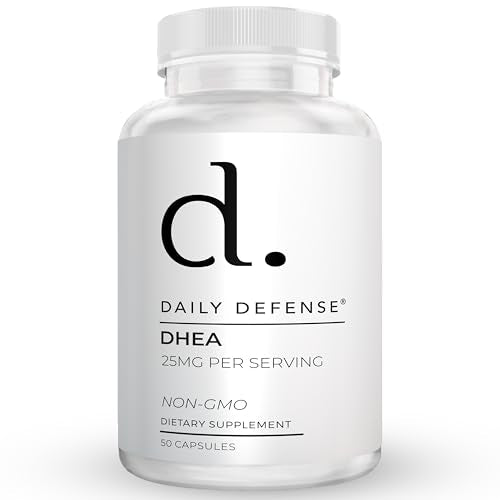 25mg DHEA capsules for energy boost