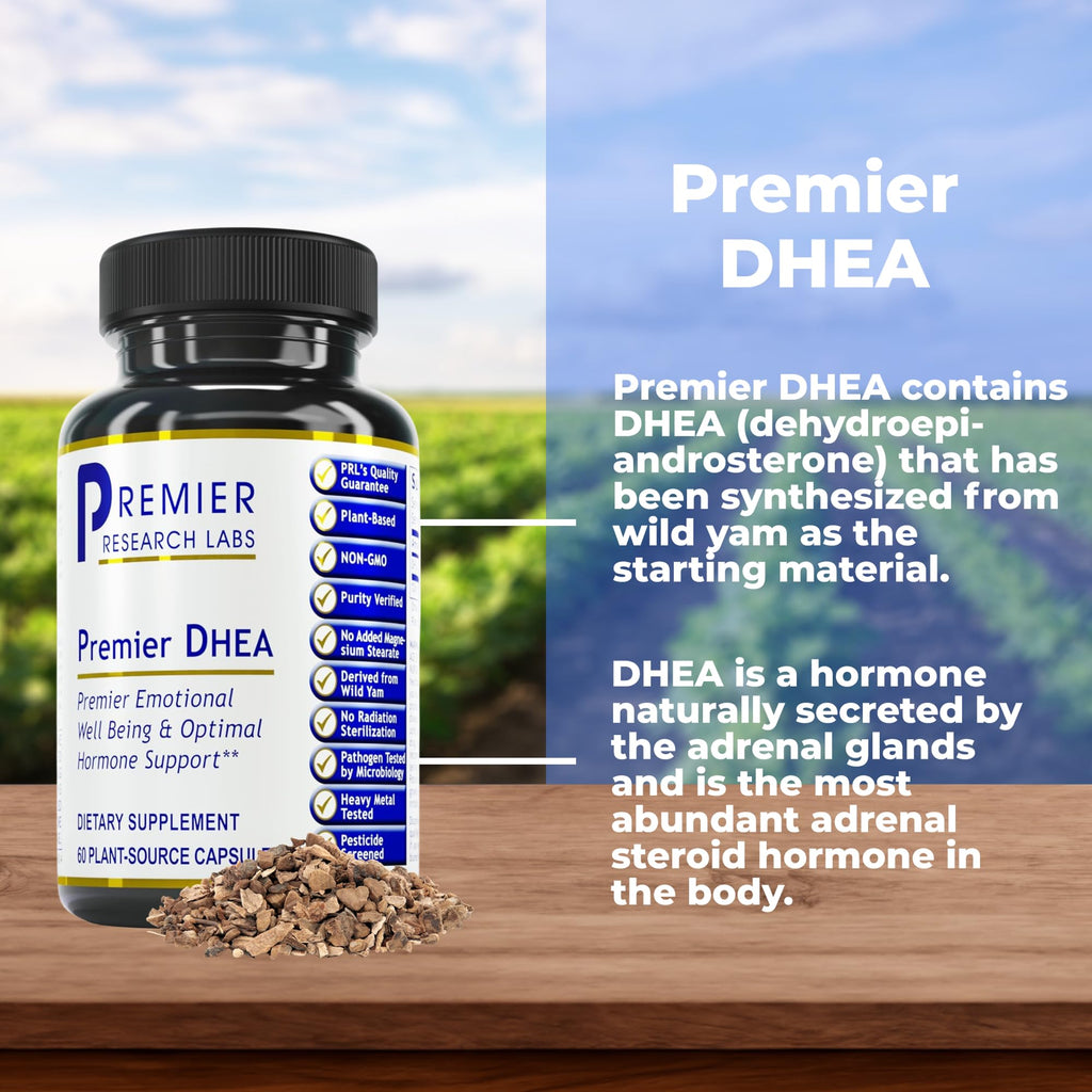 25mg DHEA for balanced hormone levels