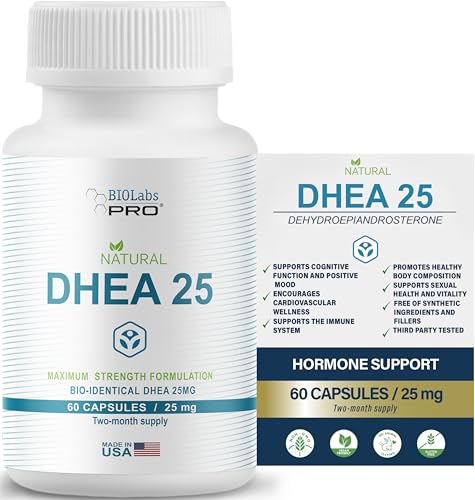 25mg pure Dhea vegetarian capsules