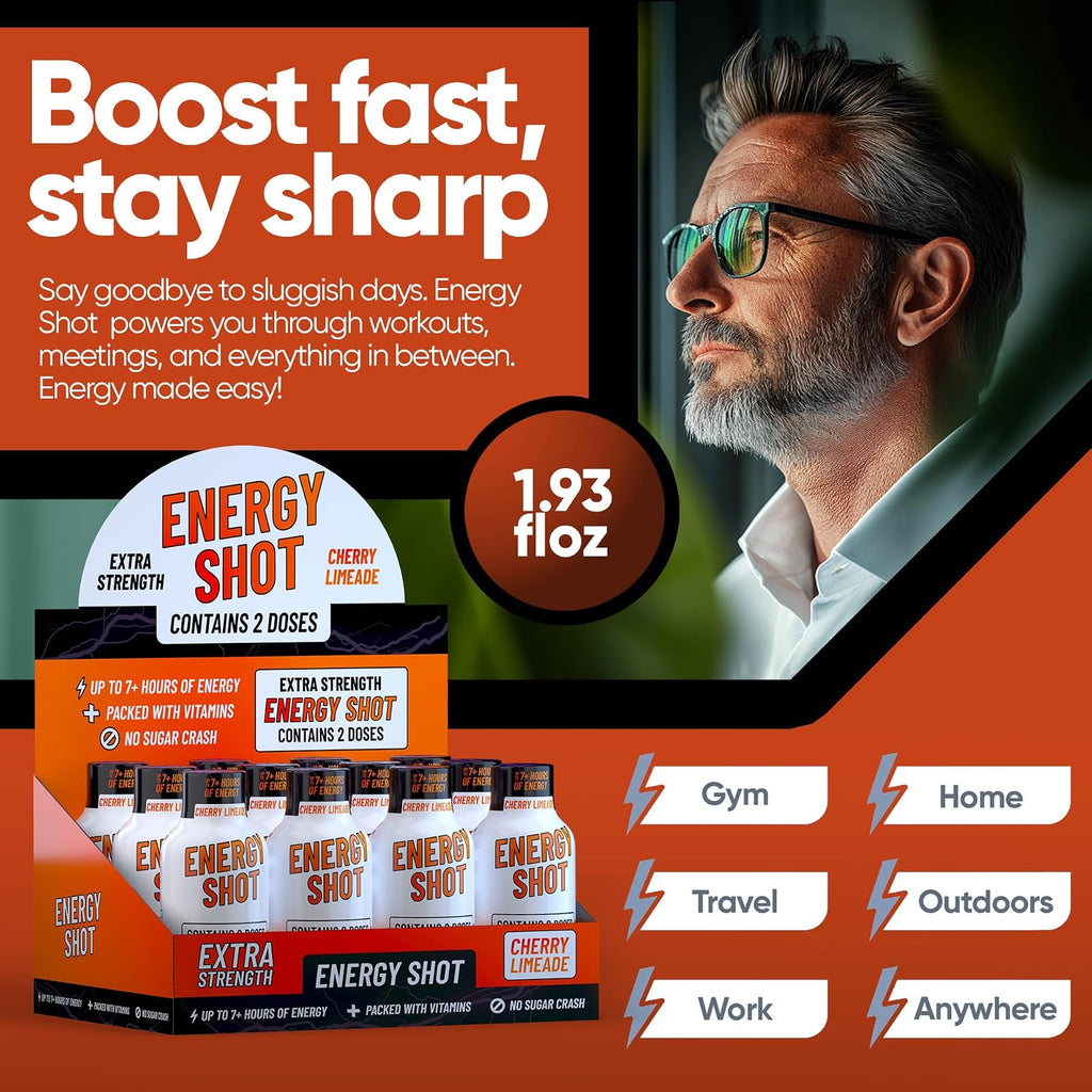 260 mg caffeine energy shot