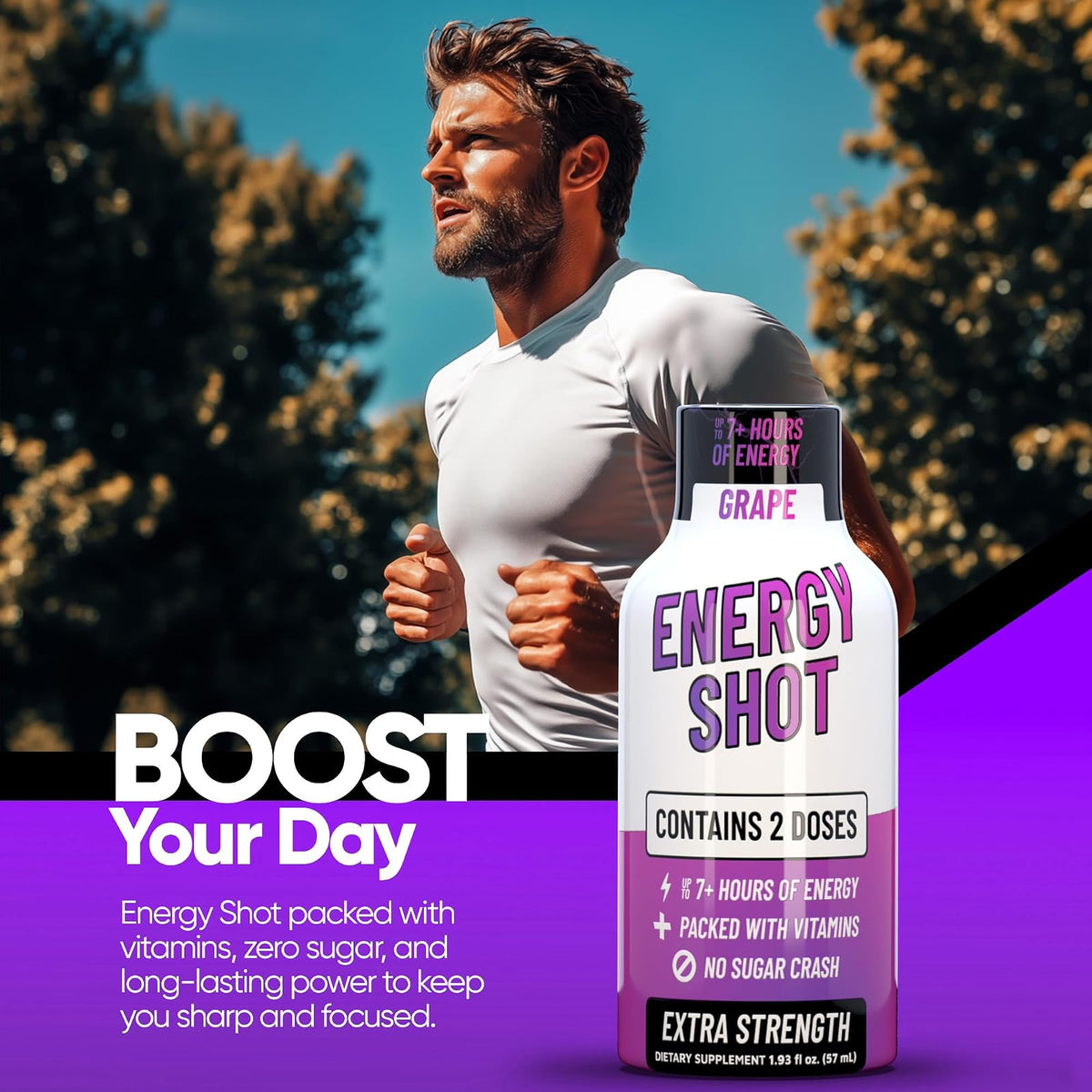 260 mg energy shot for endurance