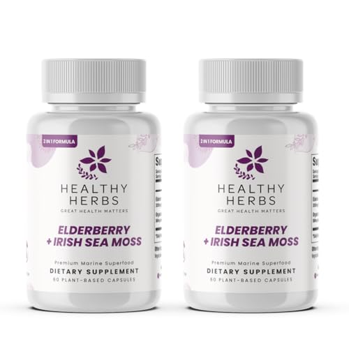 2600mg elderberry and sea moss blend