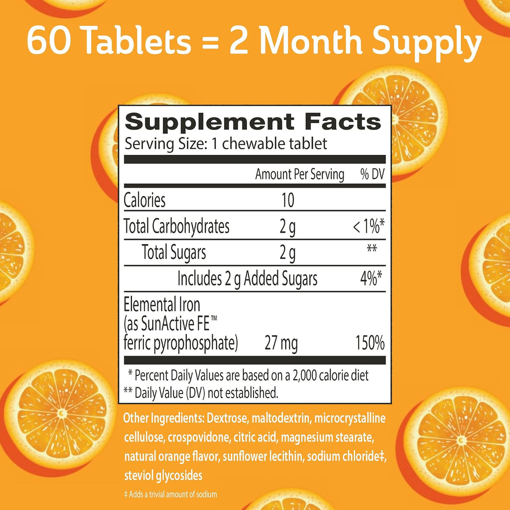 27 mg iron bisglycinate formula