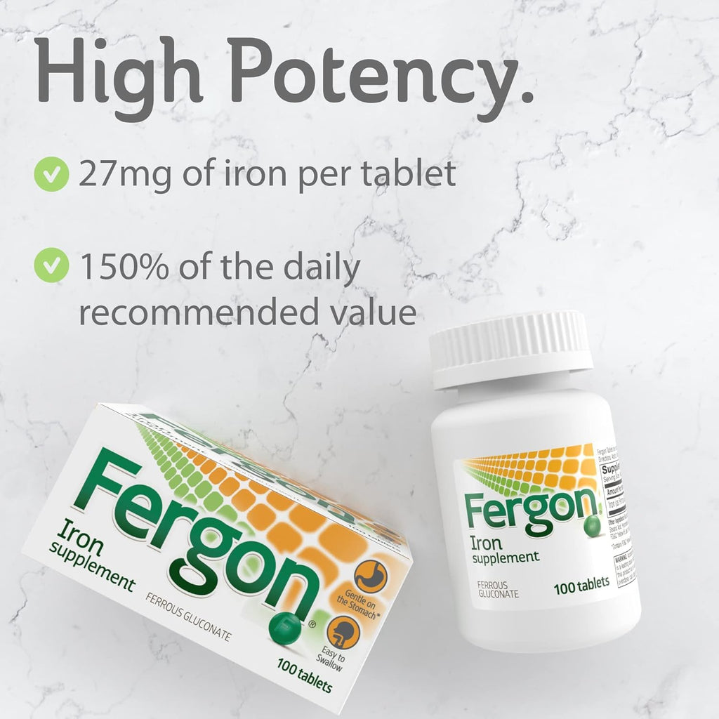 27 mg iron bisglycinate tablets