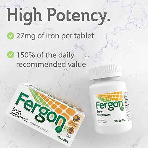 27 mg iron tablets for anemia