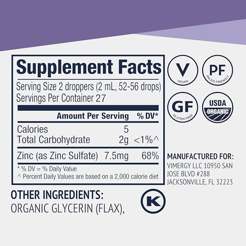 27 servings of essential zinc