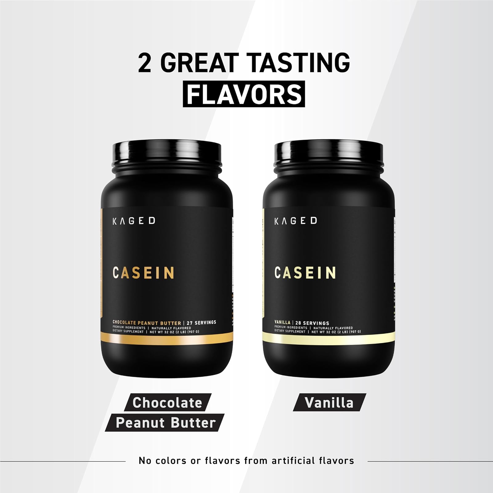 27 servings of premium casein protein