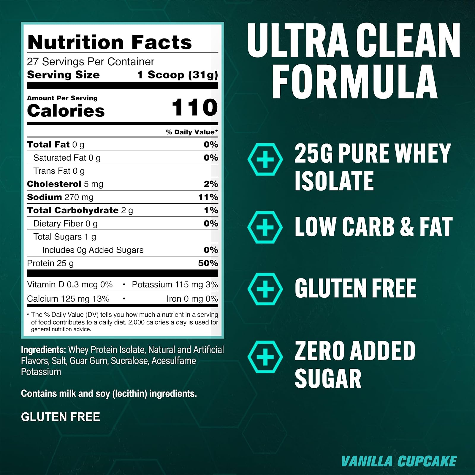 27 servings of whey protein