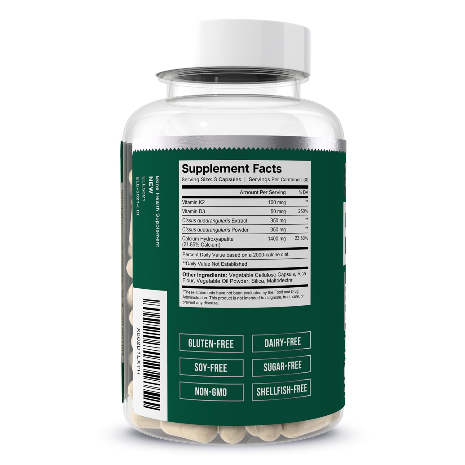 270 capsules for bone support