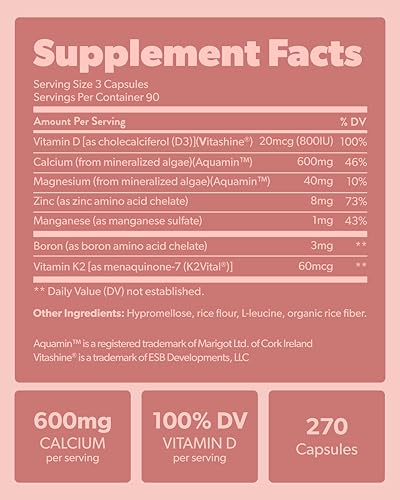 270 count calcium capsules