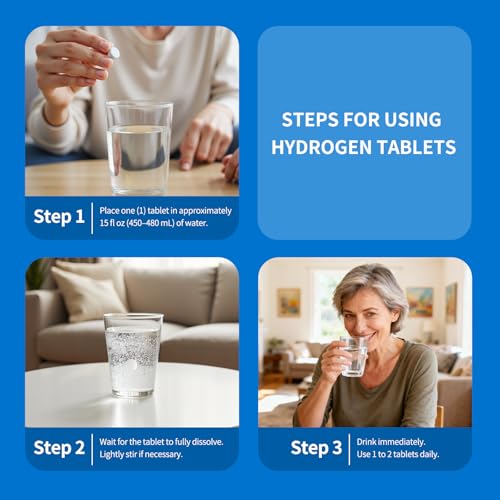 270 count hydrogen tablets for convenience