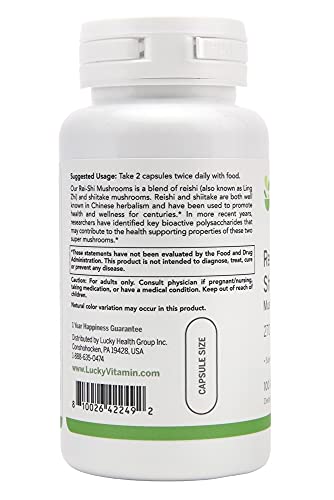 270 mg mushroom blend for vitality