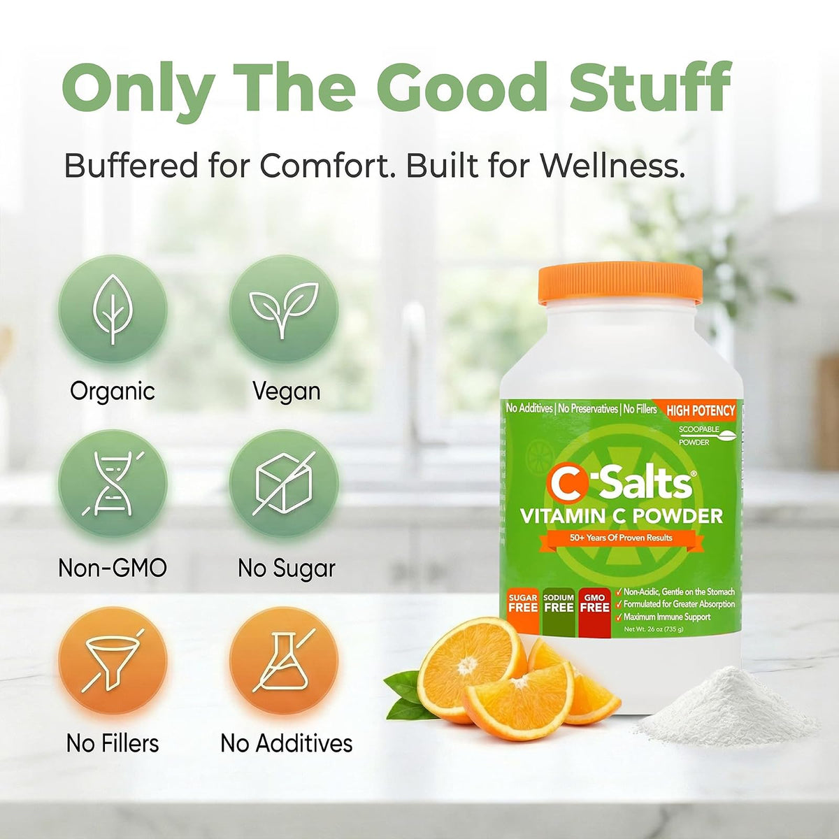 272-day supply of vitamin C powder