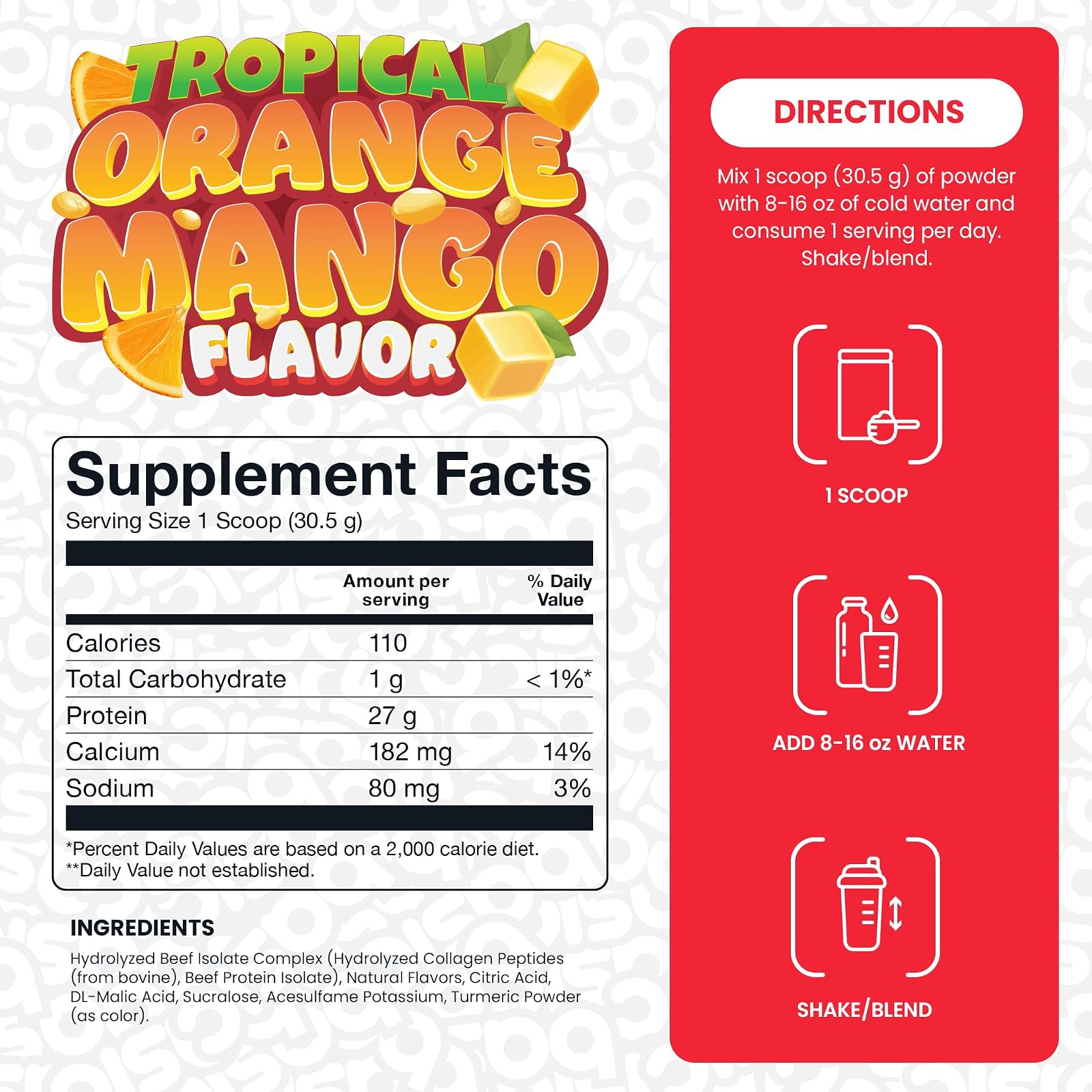 27g protein per serving for athletes