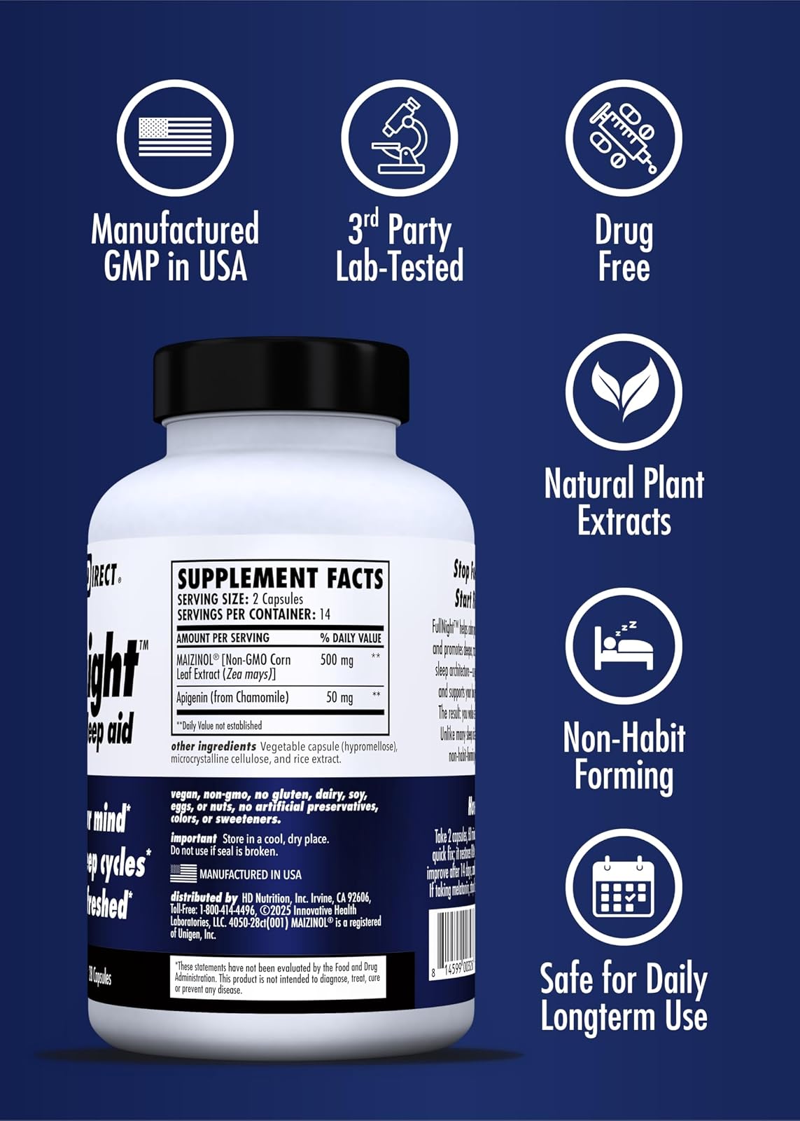 28 capsules for nightly relief