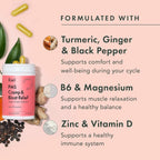 28 capsules of PMS relief