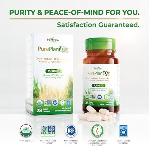 28 capsules of PurePlantD3 goodness
