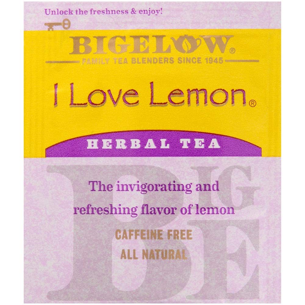 28 count lemon tea bags