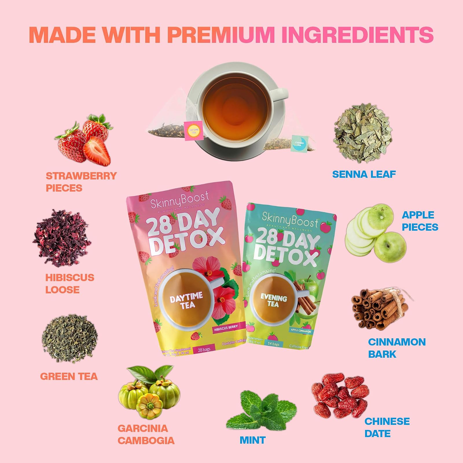 28 daytime detox tea bags