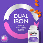 28 mg iron bisglycinate caplets