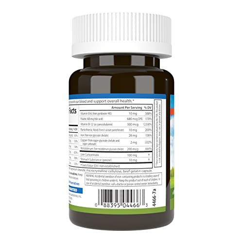 28 mg iron capsules for energy
