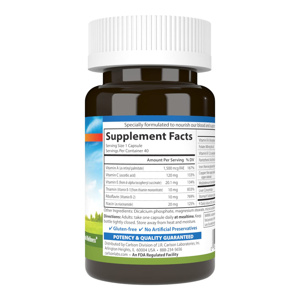 28 mg iron for energy support