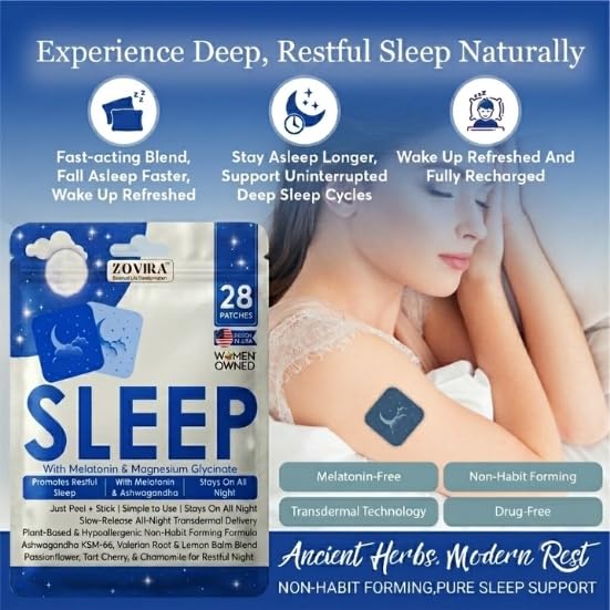 28 patches for restful sleep
