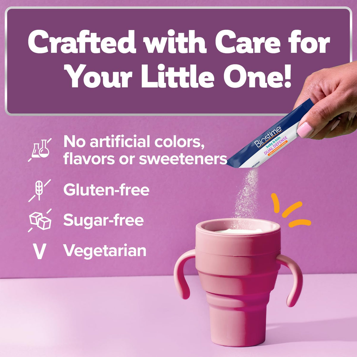 28 sachets for kids immune protection