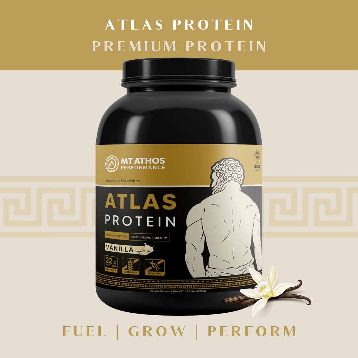 28 servings of delicious whey protein