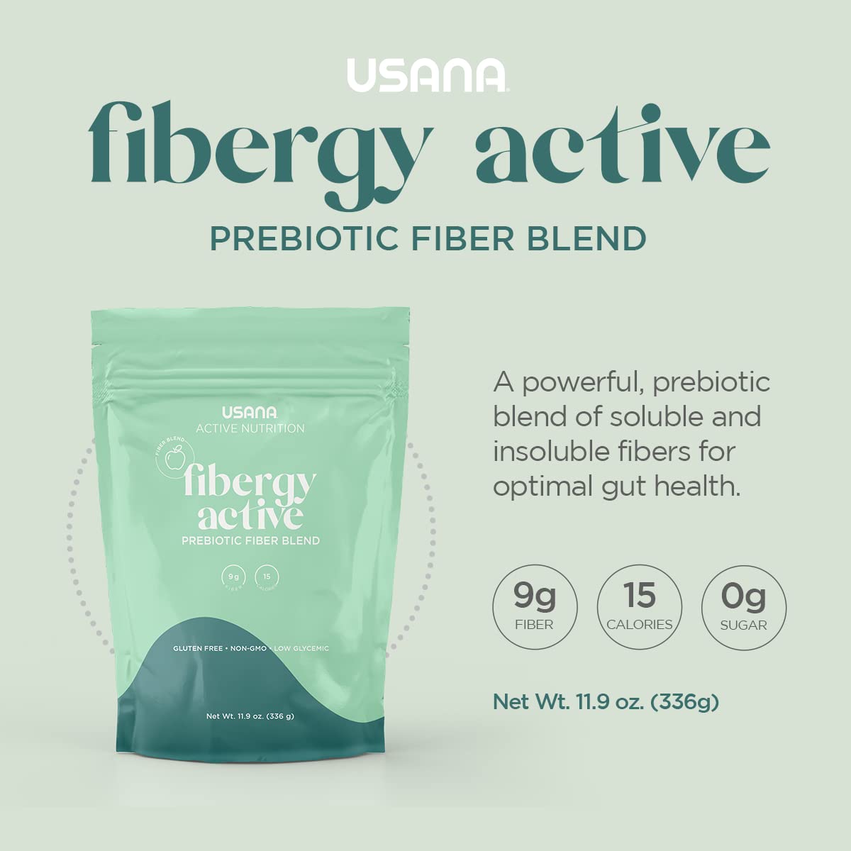 28 servings of gut-friendly fiber