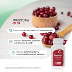 280 mg cranberry extract per capsule