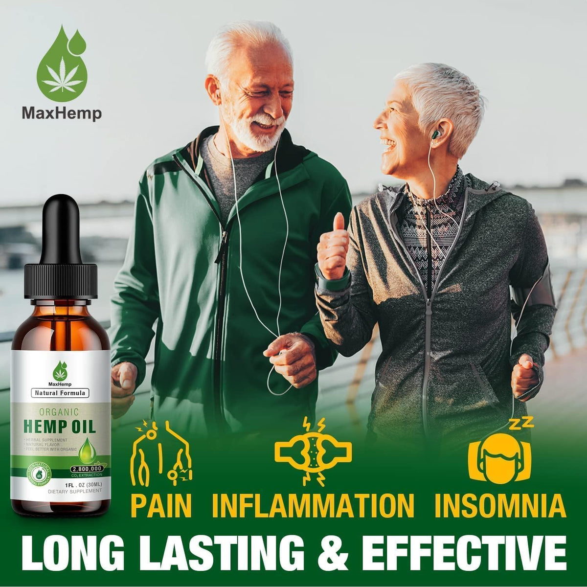 2800 mg hemp oil benefits
