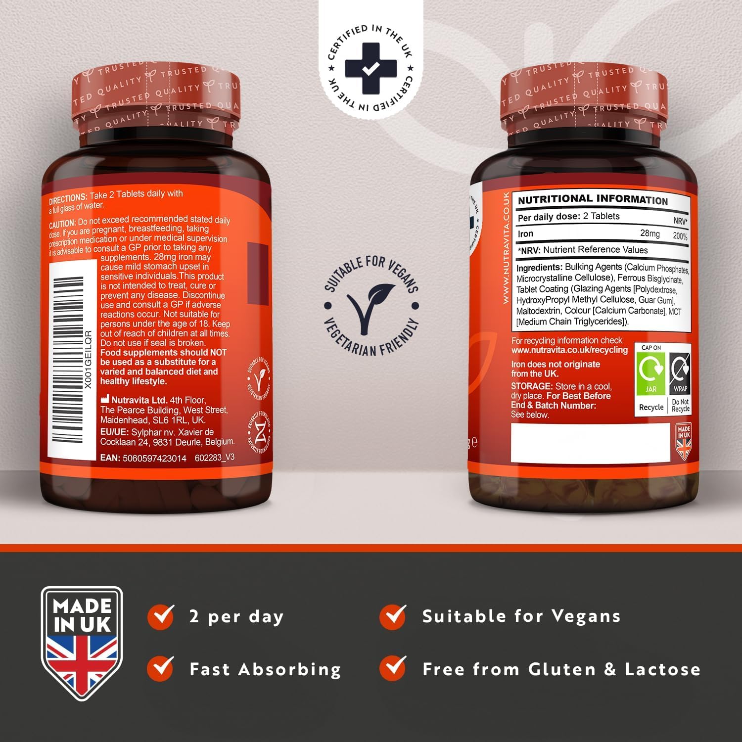 28mg iron tablets for wellness