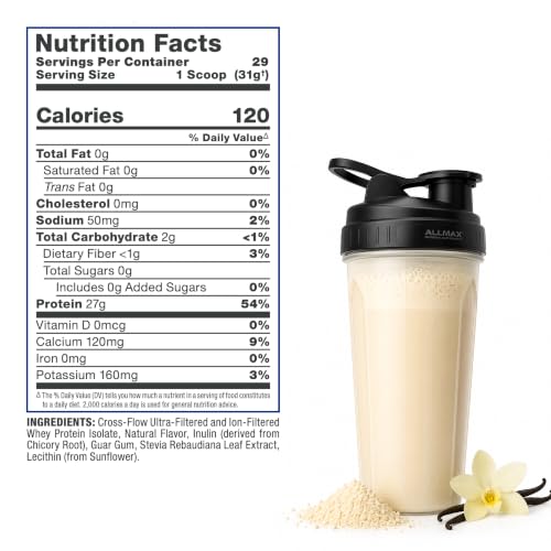 29 servings of premium protein isolate