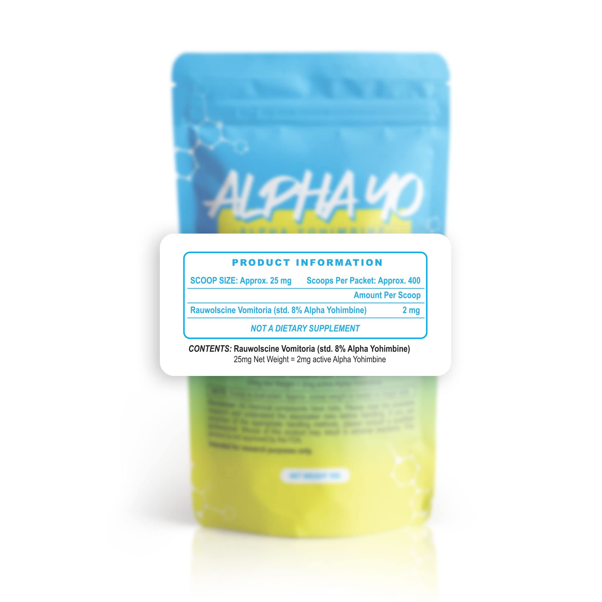 2mg yohimbine per scoop