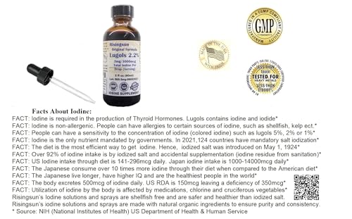 2oz bottle of Lugol's iodine