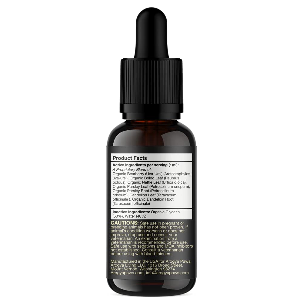 2oz bottle of pet vitamins