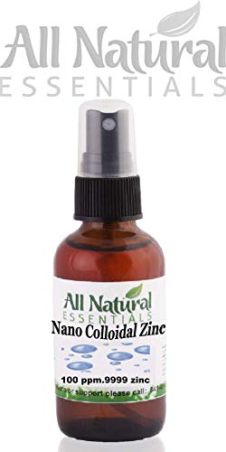 2oz colloidal zinc bottle