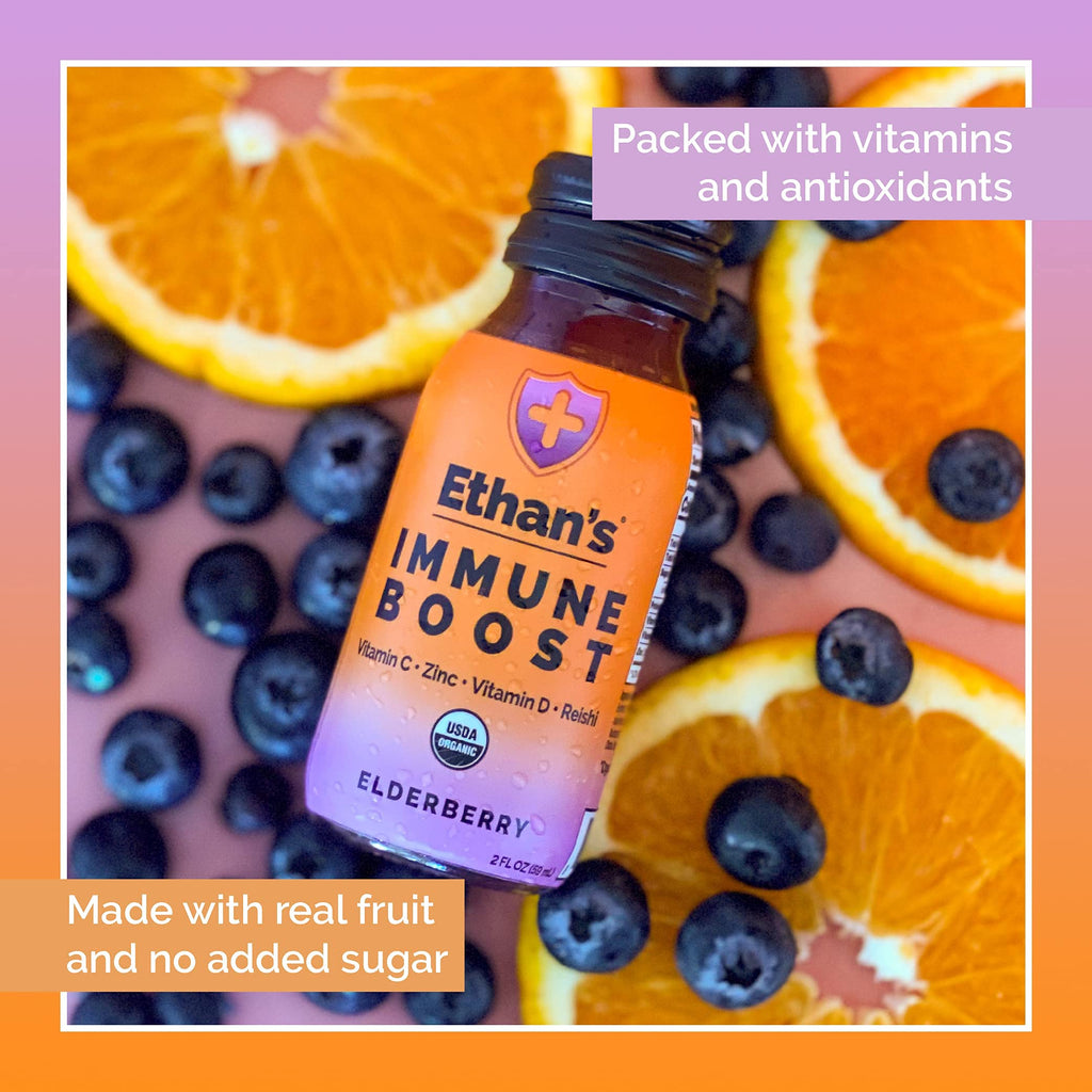 2oz elderberry shots with vitamin C