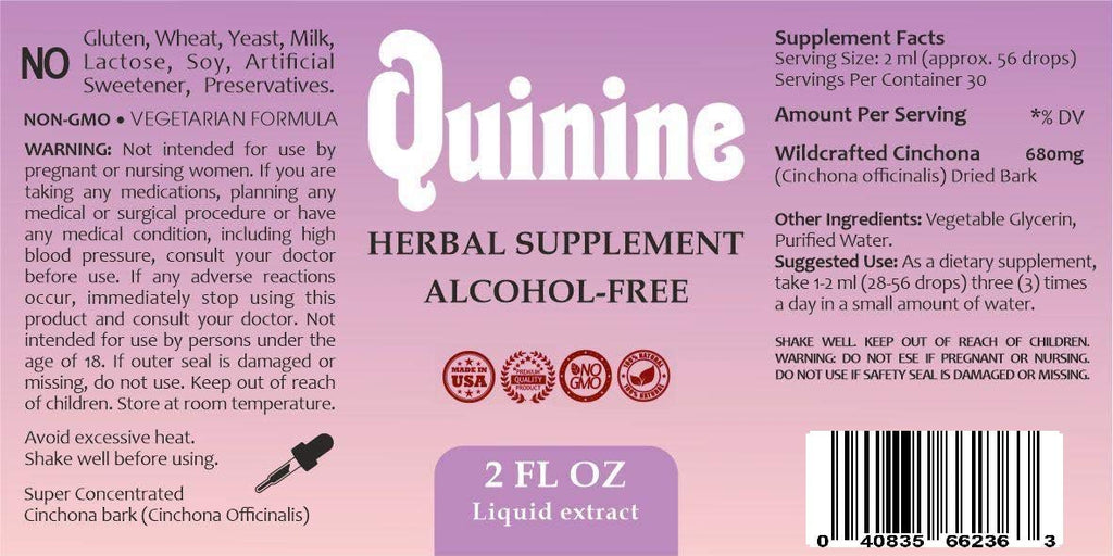 2oz herbal tincture for vitality