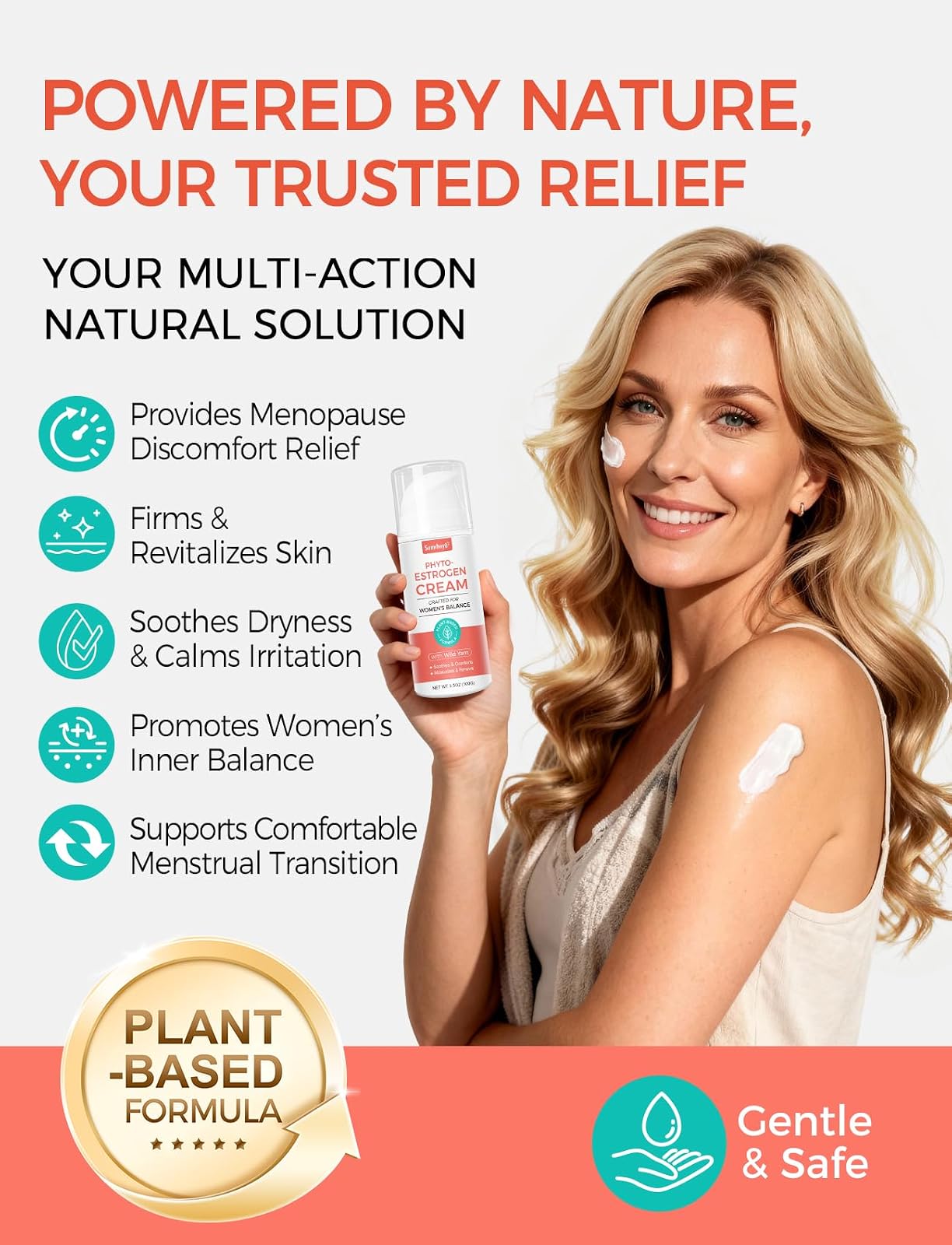 3.5 oz estrogen cream for women