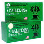 3 Ballerina herbal detox tea bags