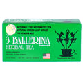 3 Ballerina herbal tea bags