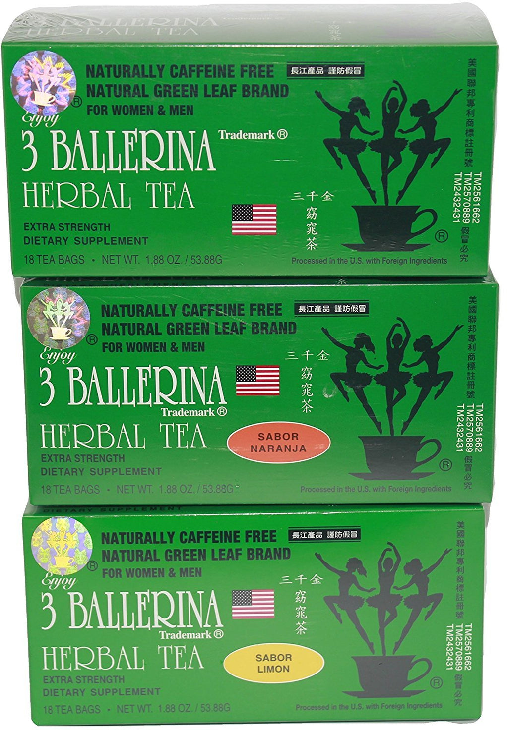 3 Ballerina tea for weight loss