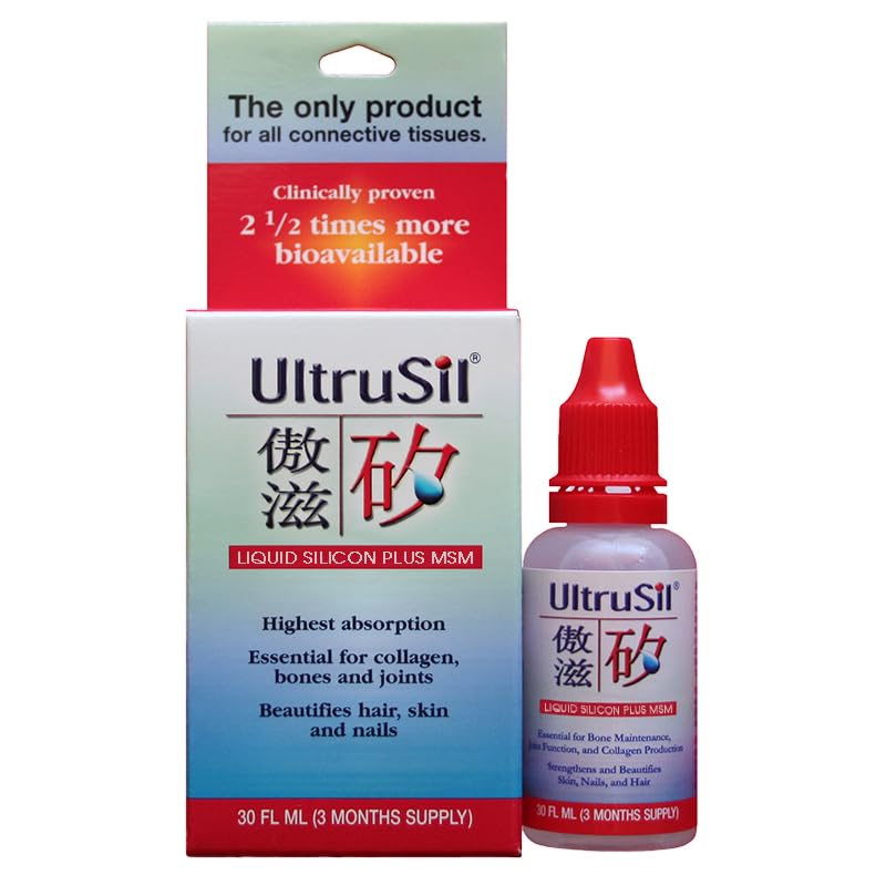 3-bottle pack of UltruSil vitamins