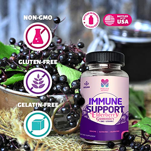 3-in-1 elderberry gummies for health