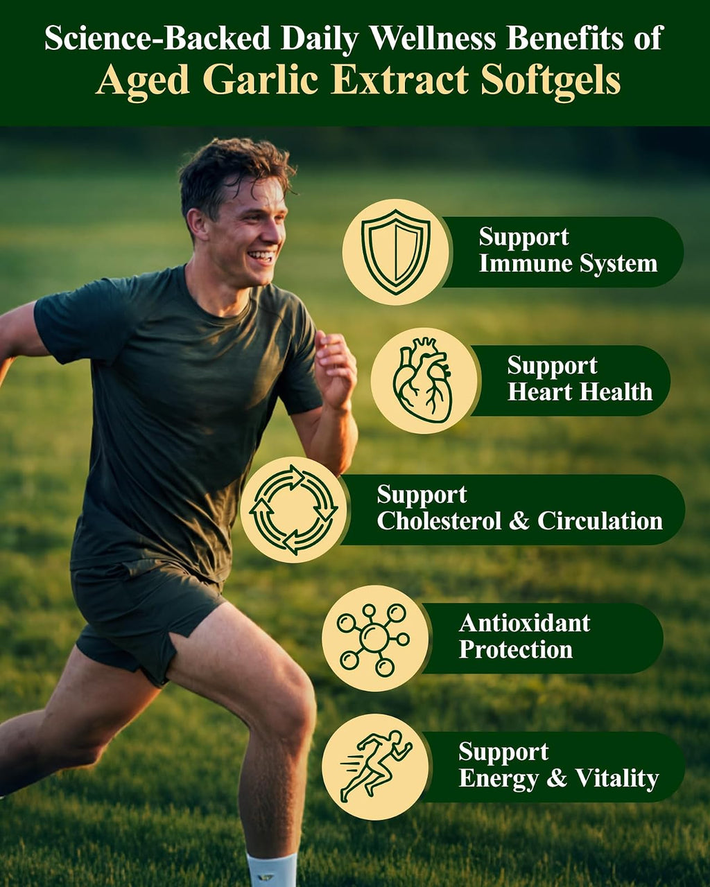 3-in-1 garlic extract for wellness